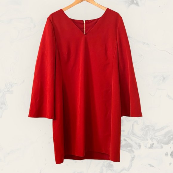 Alex Marie | Dresses | Alex Marie Womens Dress Vneck Cherry Long Sleeve ...